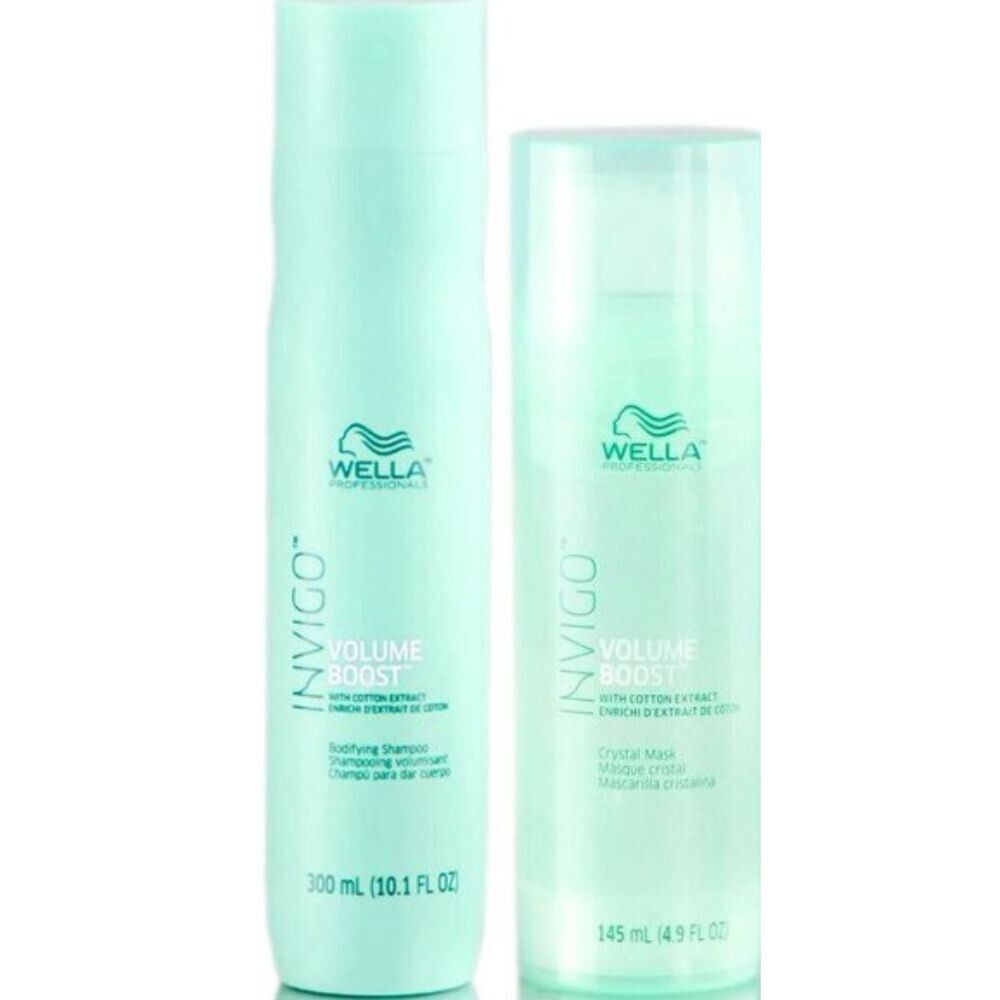 Wella Invigo Volume Boost Shampoo and Crystal Mask DUO – SalonSavings.com